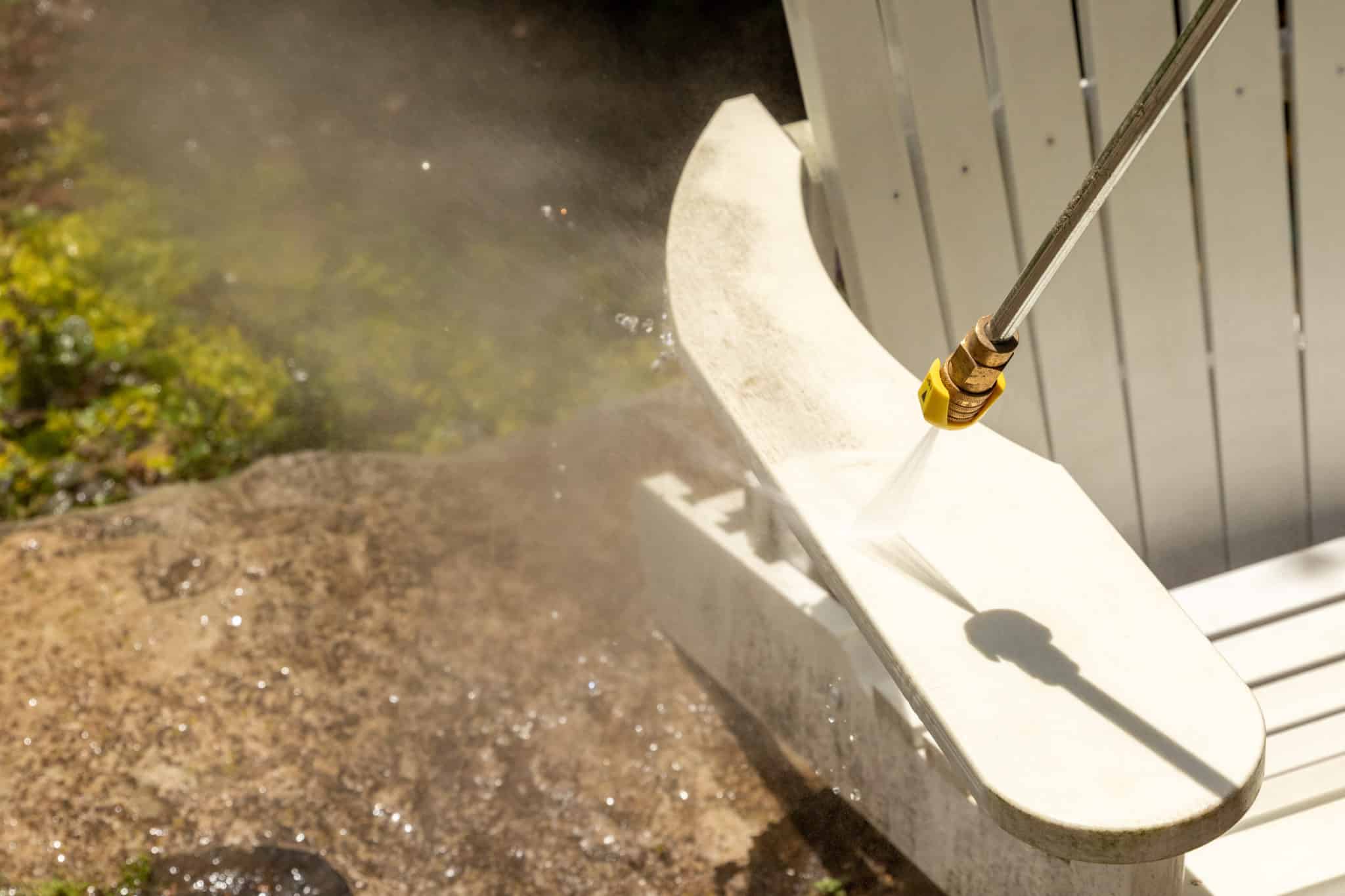 Pressure Washing Garden Furniture The Right Way | Washh