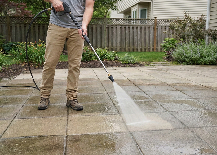Paver and Stone Pressure Washing: Best Practices | Washh
