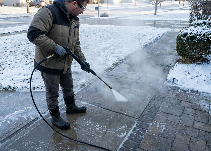 Winter Pressure Washing Safety Tips | Washh