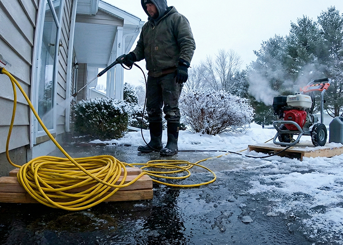 Winter Pressure Washing Safety Tips | Washh